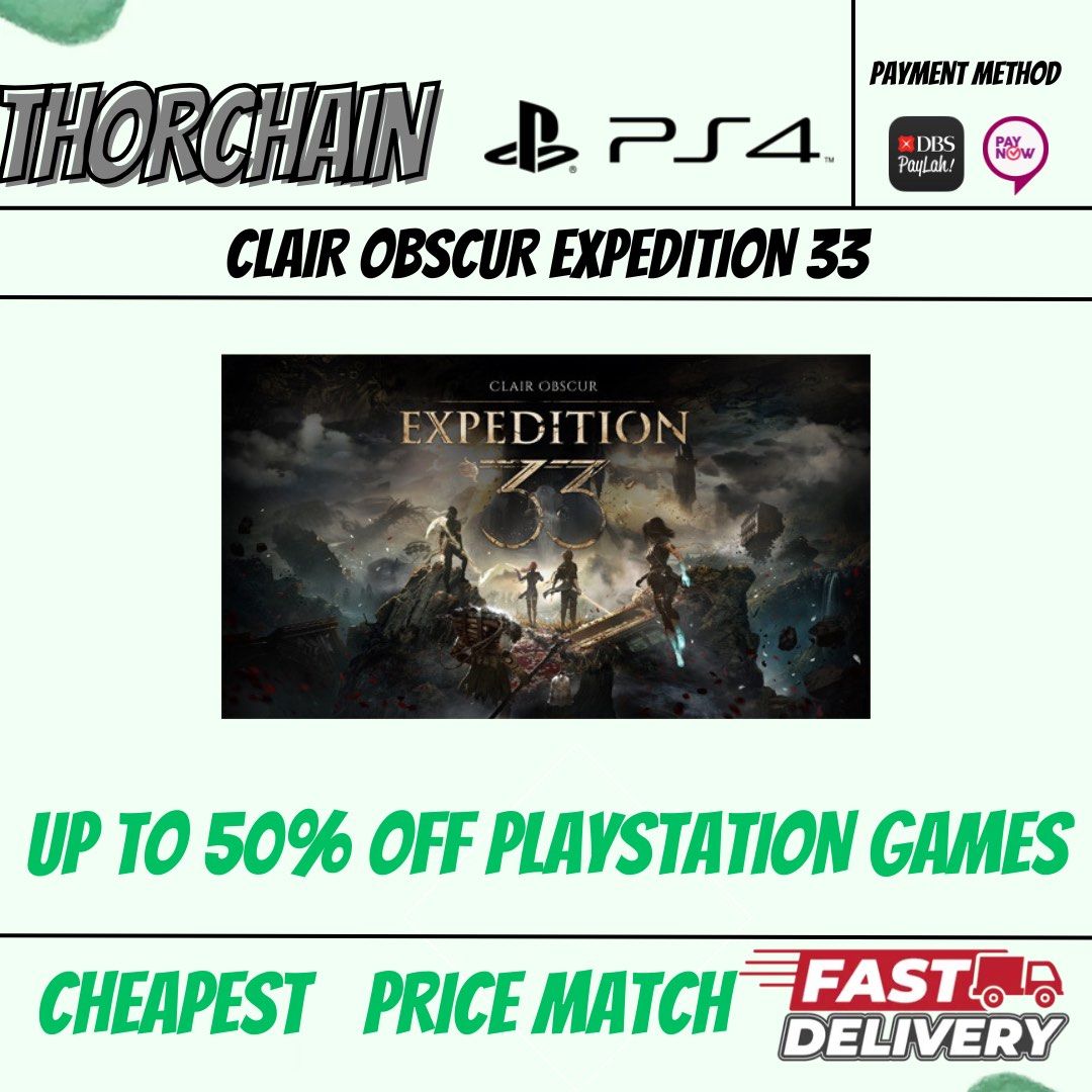 Clair Obscur Expedition 33 [PS5 Games], Video Gaming, Video Games ...