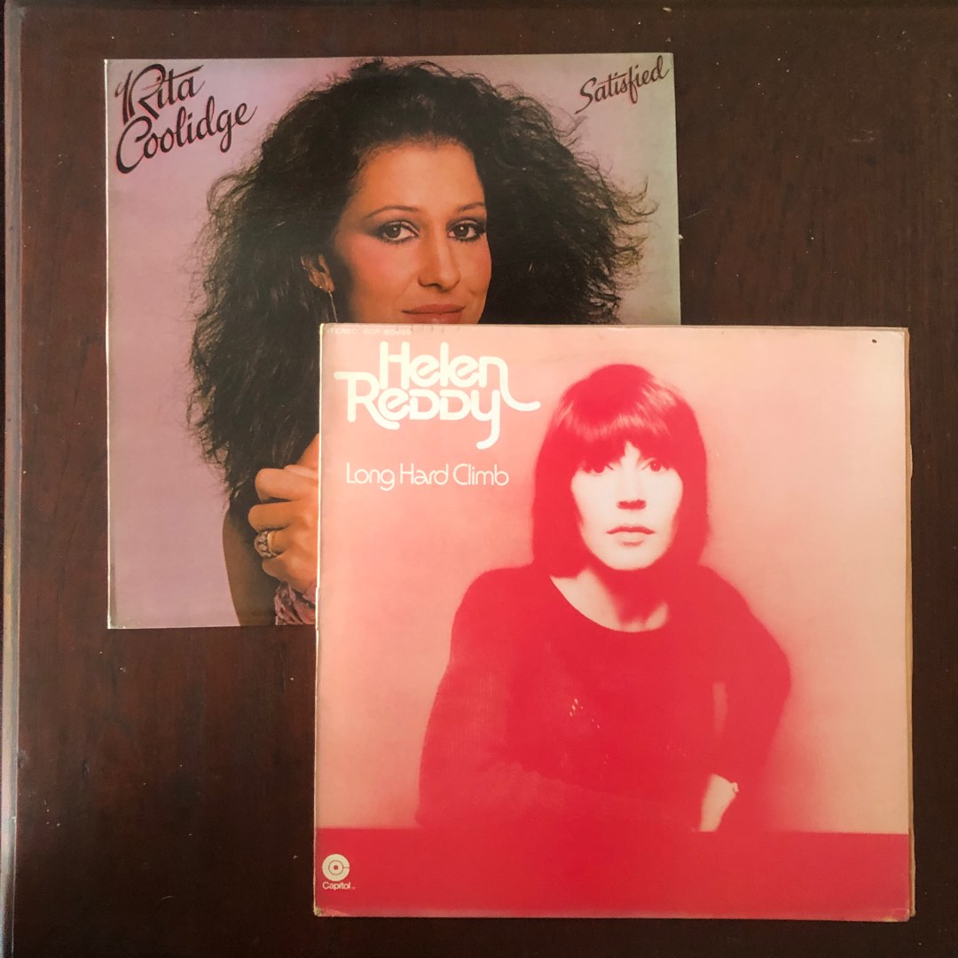 Combo 2x LPs - Helen Reddy & Rita Coolidge, Hobbies & Toys, Music ...
