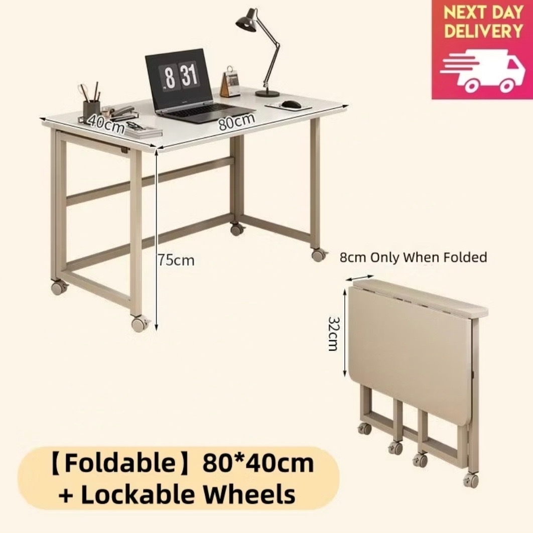 Compact Writing Table | Laptop Office Desk | Foldable Work Table ...