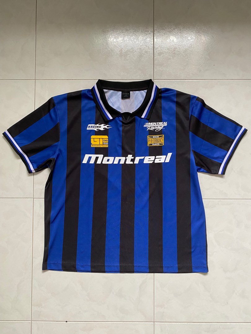 Cotton On Pit Stop Montreal Soccer Jersey, Men's Fashion, Activewear on ...