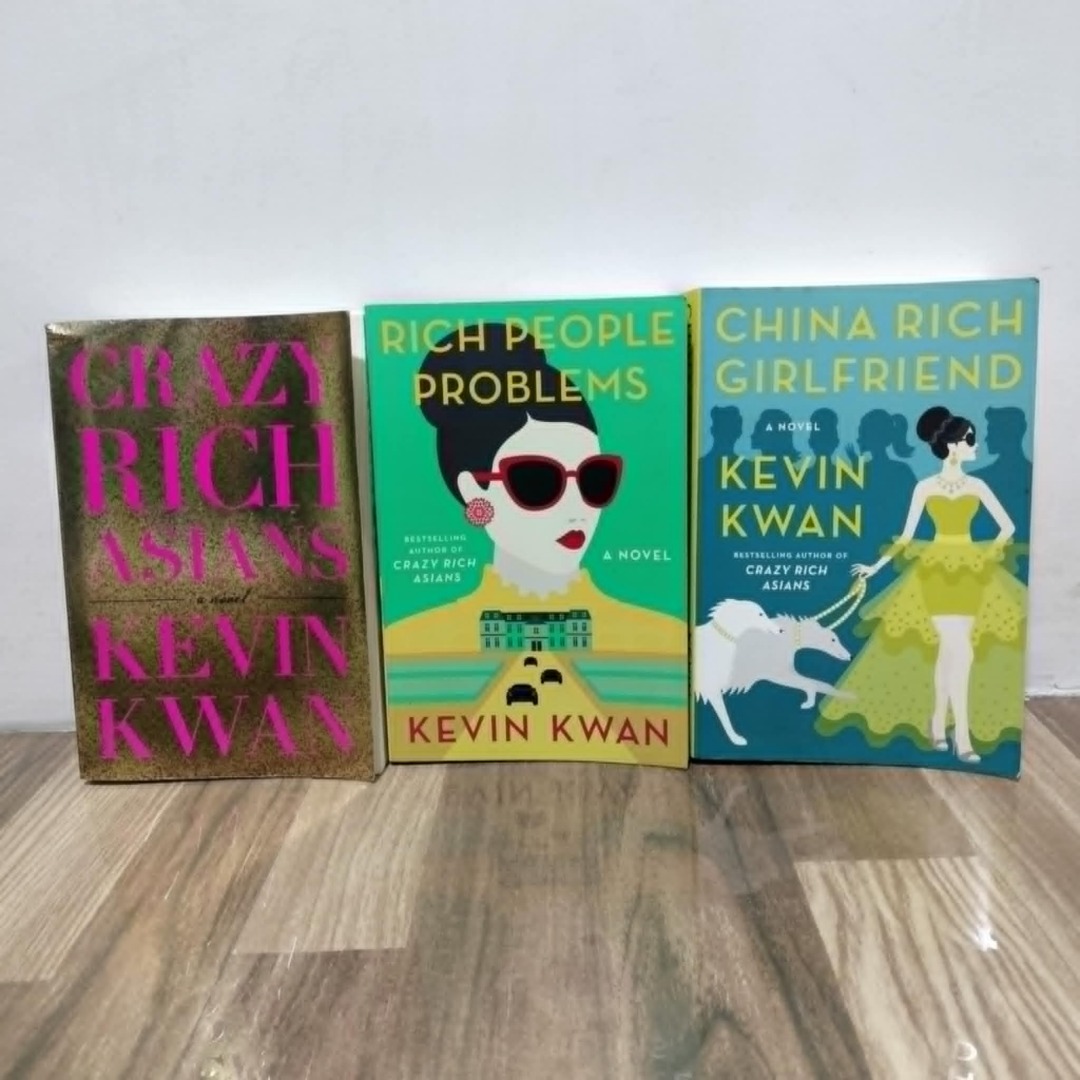 CRAZY RICH ASIANS SERIES, Hobbies & Toys, Books & Magazines, Fiction ...