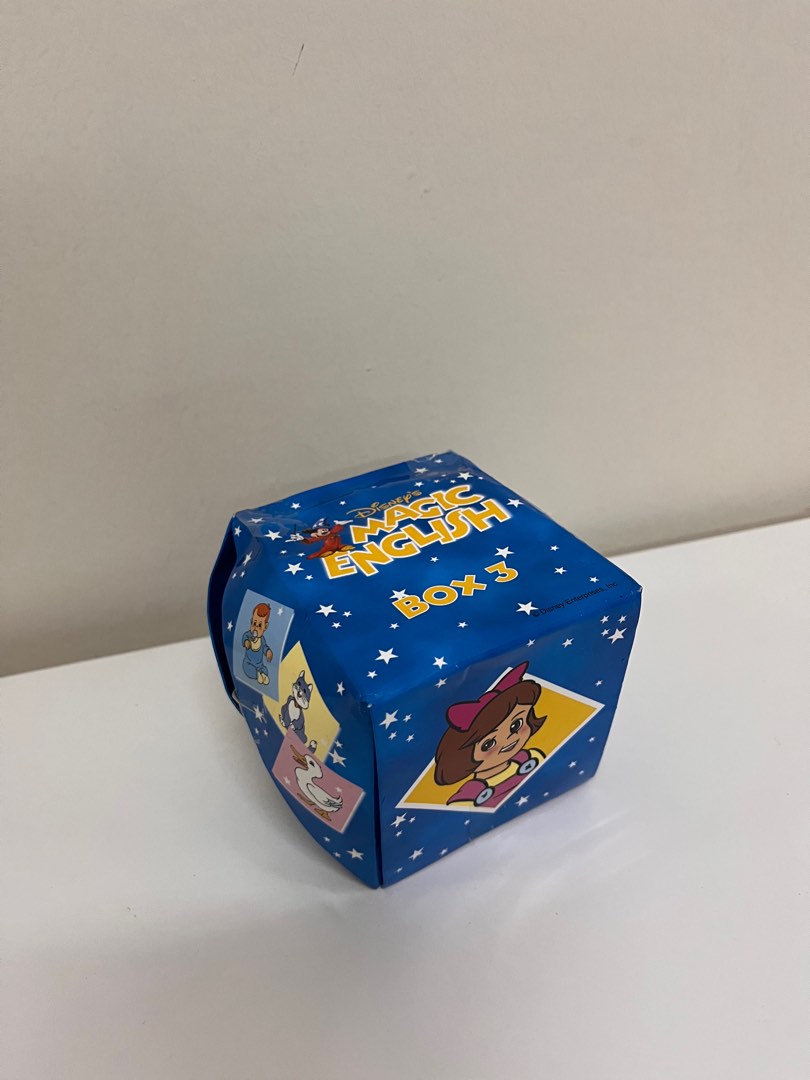 Disney Magic English Box Flash Card Kids Toodler, Hobbies & Toys, Toys ...