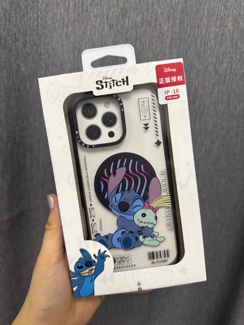 Disney Stitch iPhone 16 Pro Max Case, Mobile Phones & Gadgets, Mobile ...