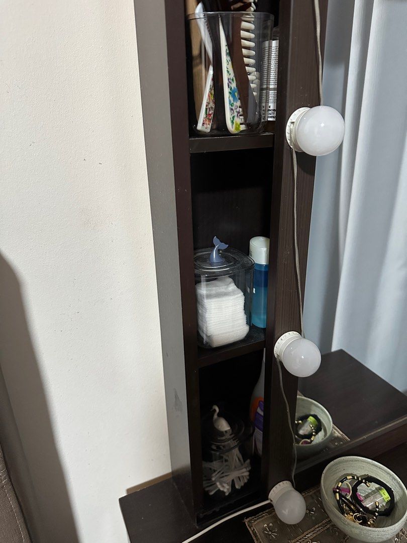 Dressing table sliding door, Furniture & Home Living, Furniture ...