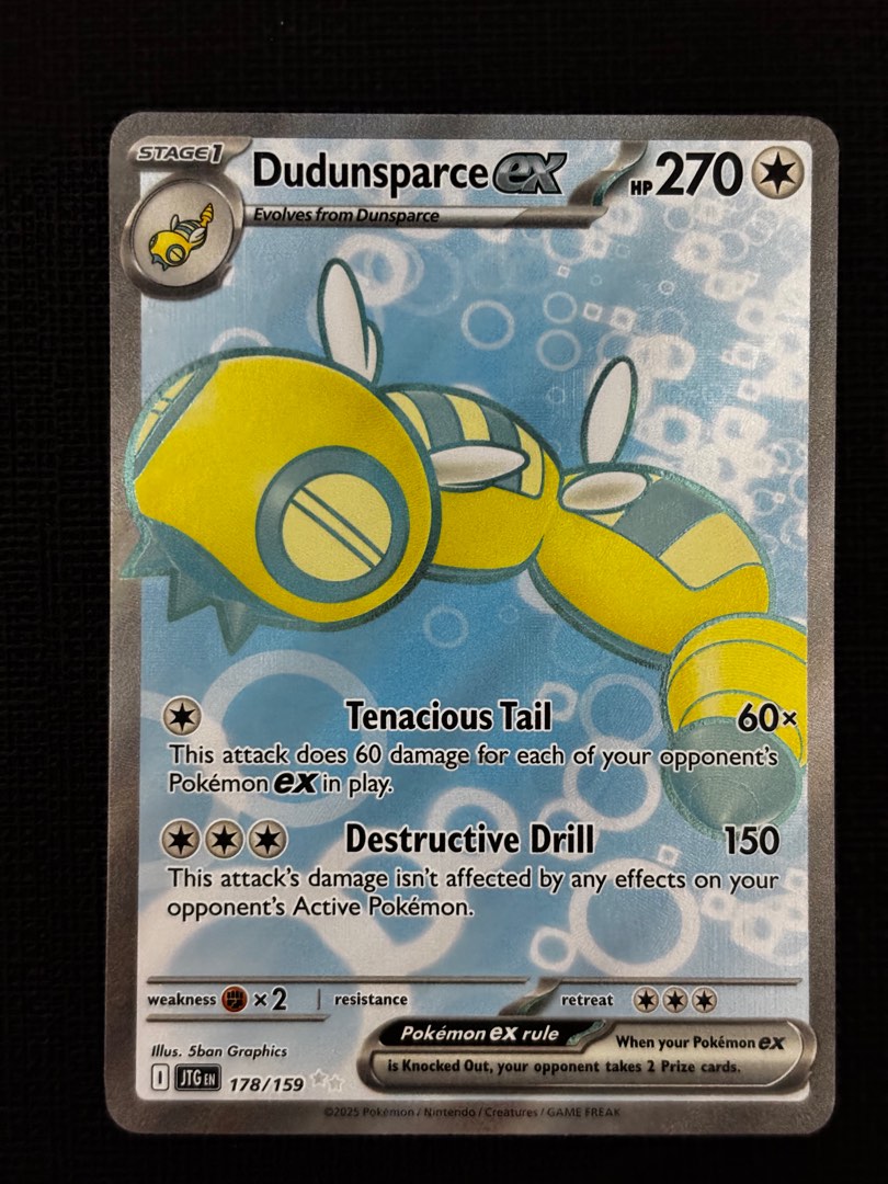 Dudunsparce ex #178, Hobbies & Toys, Toys & Games on Carousell