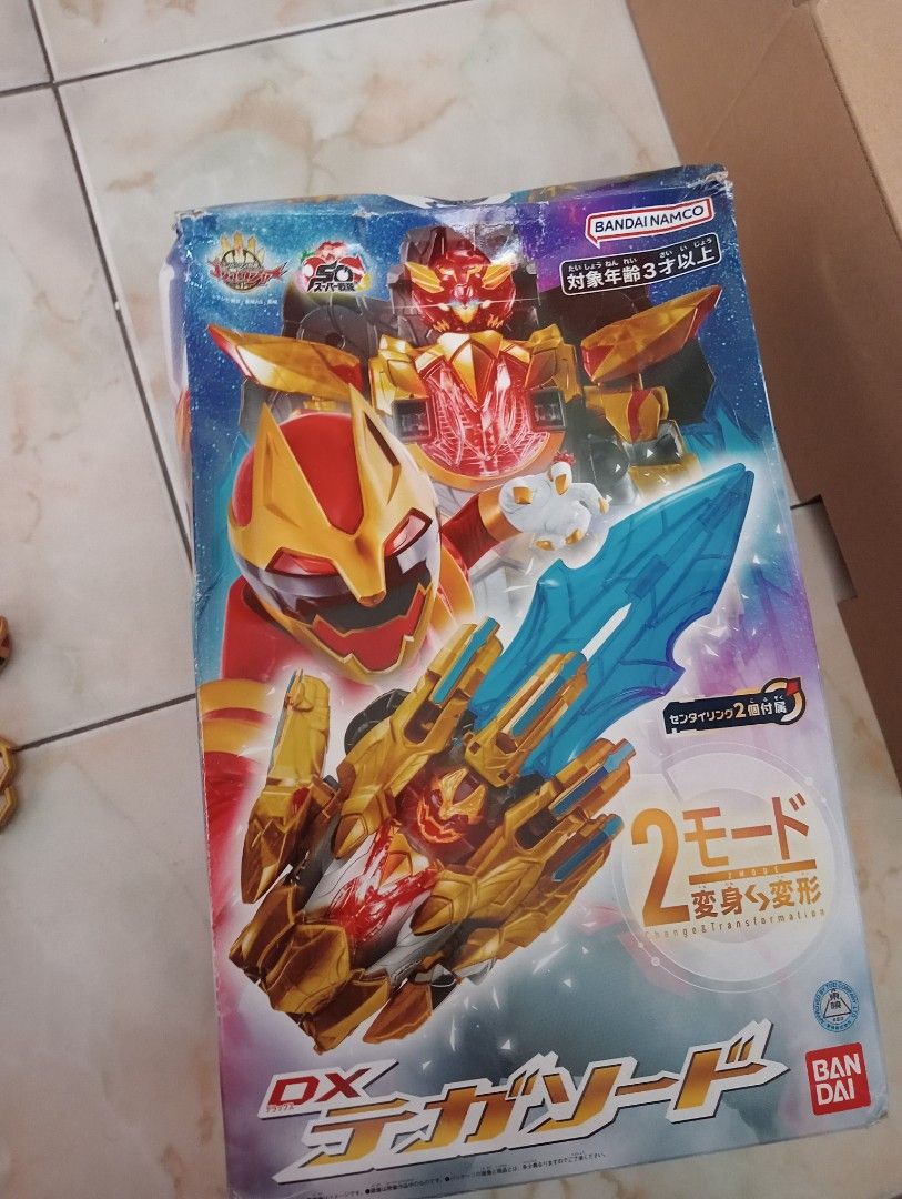 Dx tega sword gozyuger, Hobbies & Toys, Toys & Games on Carousell