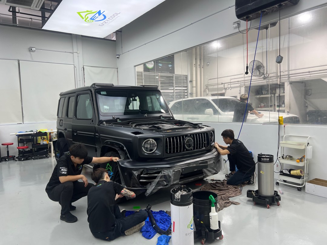 G63 Matt ppf wrap, Car Accessories, Accessories on Carousell