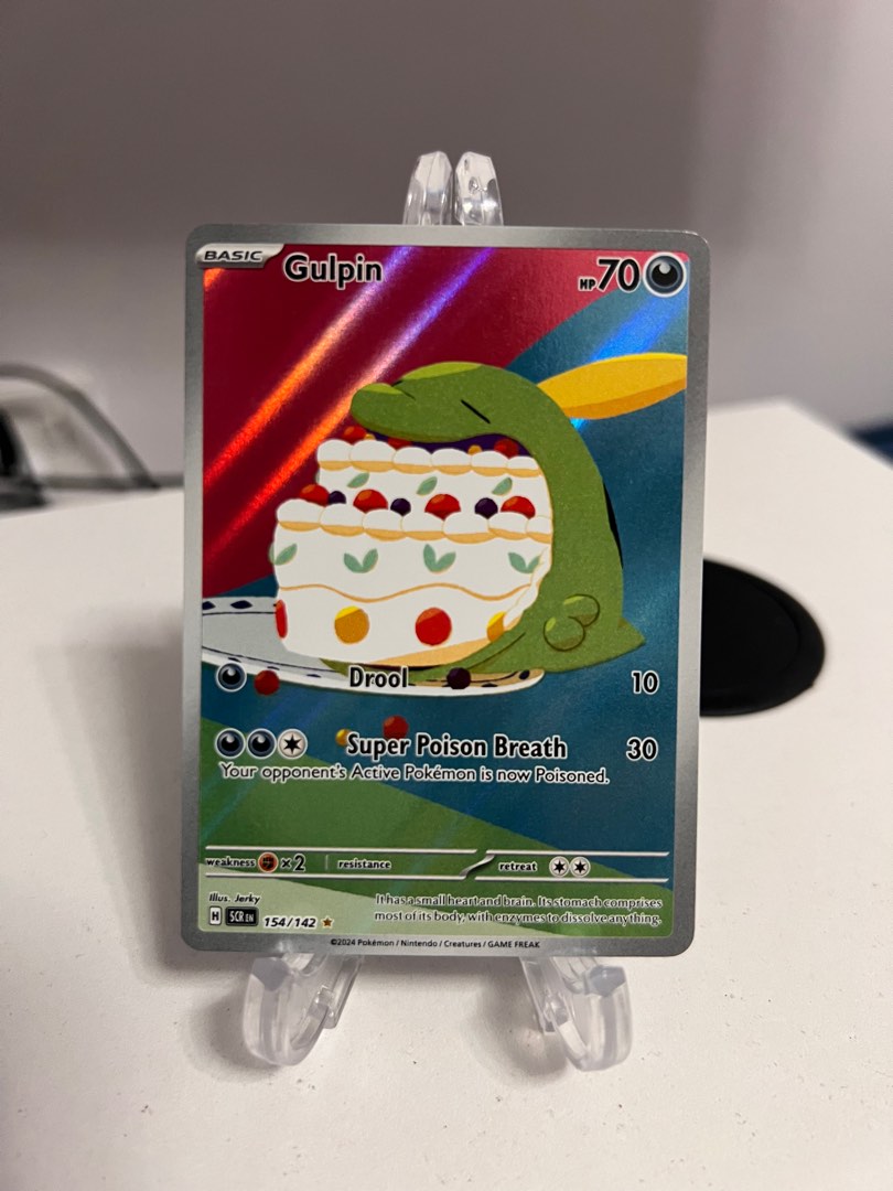 Pokemon TCG Gulpin IR, Hobbies & Toys, Toys & Games on Carousell