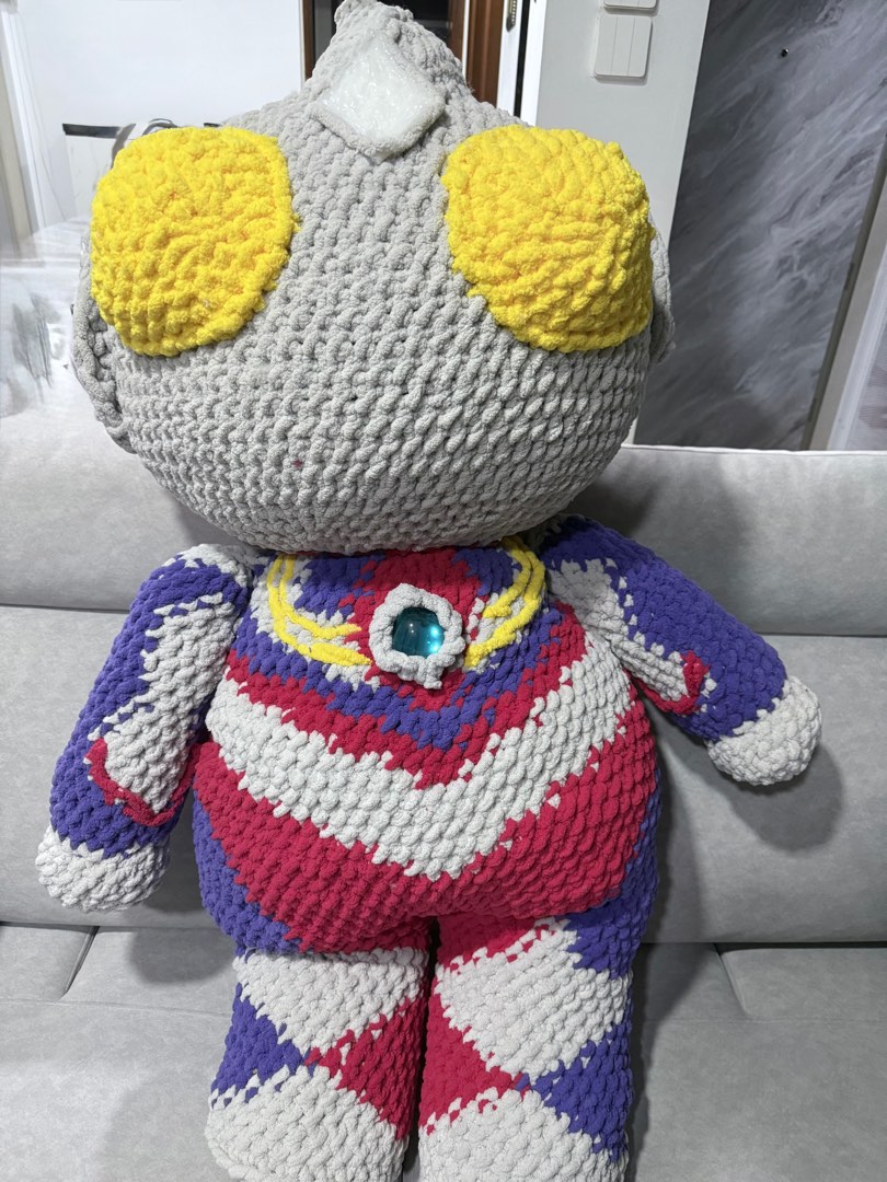 Handmade Giant Ultraman Plush, Hobbies & Toys, Stationery & Craft ...