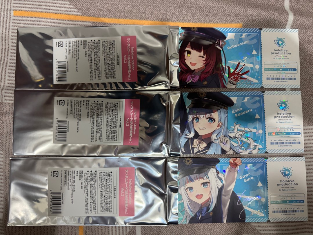 Hololive Tokyo station Tickets, Hobbies & Toys, Memorabilia ...