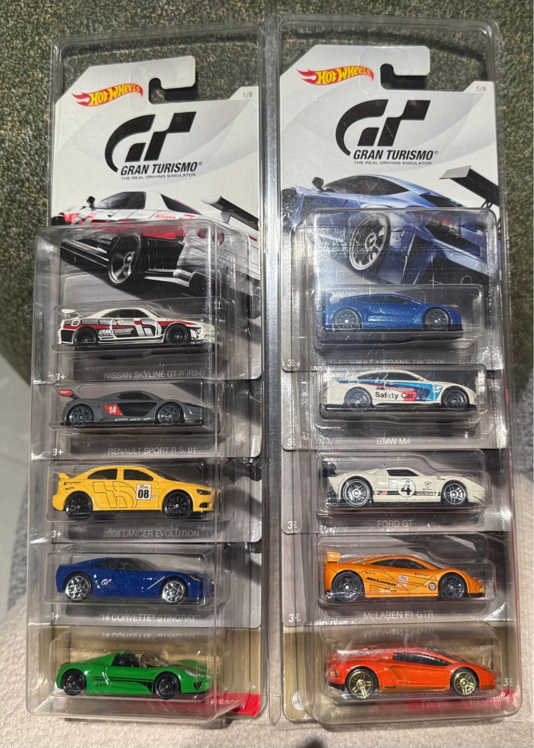 Hot Wheels GRAN TURISMO Set, Hobbies & Toys, Toys & Games on Carousell