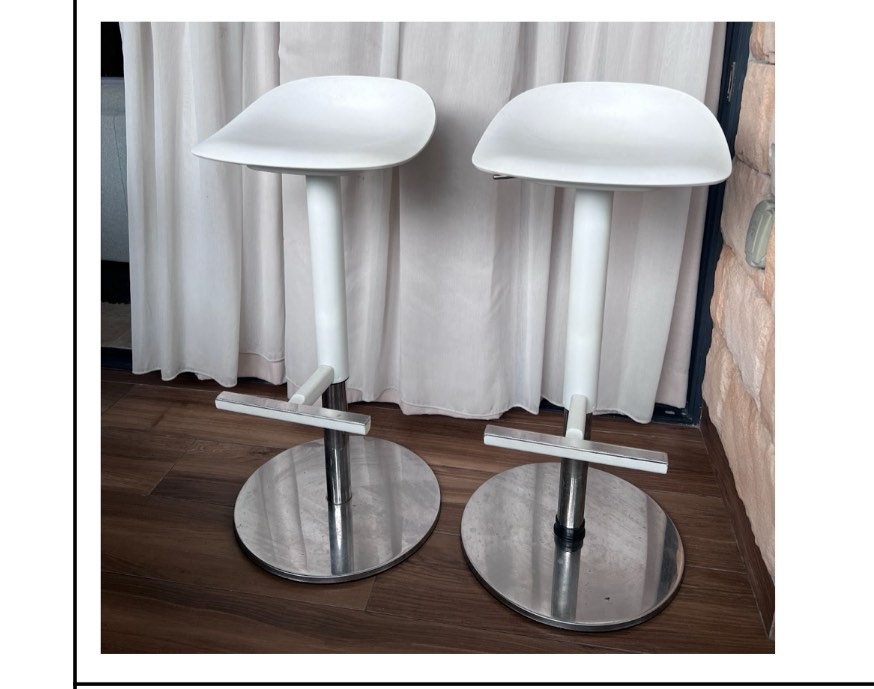 Ikea adjustable bar stool $70 piece, Garage Sale on Carousell