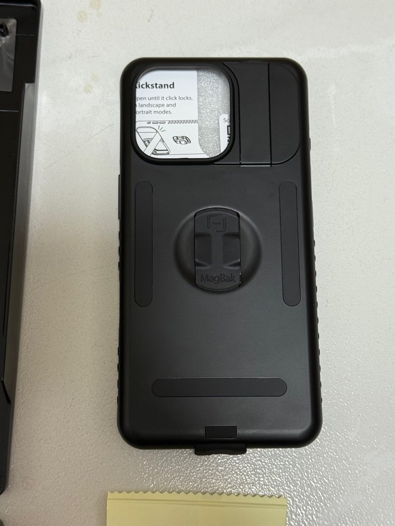 Iphone 16 Pro Magbak Elite casing with tempered glass, Mobile Phones ...