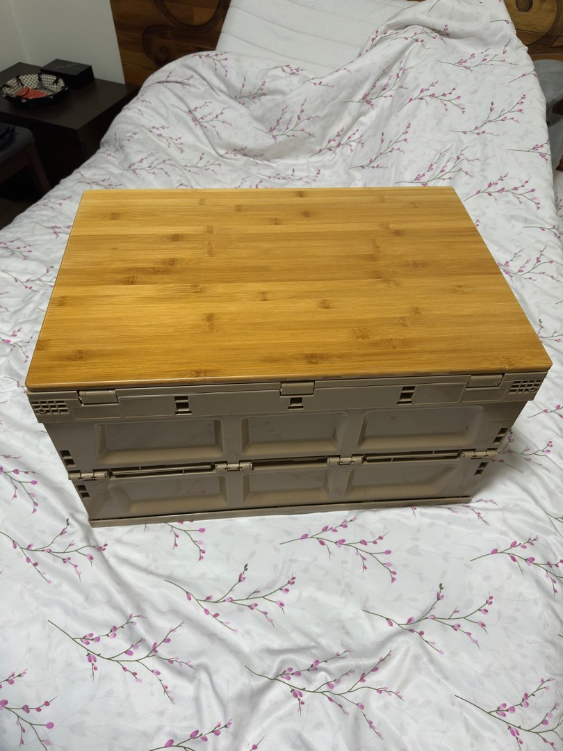 Japan Outdoor Foldable Storage Box Camping Box Table Multifunctional ...