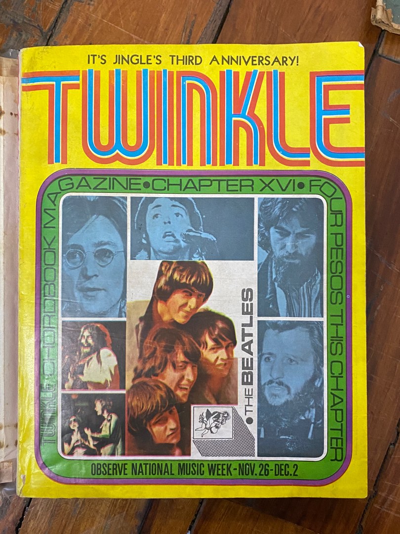 Jingle Twinkle Vintage Tagalog Philippines Music Magazine Chapter XVI ...