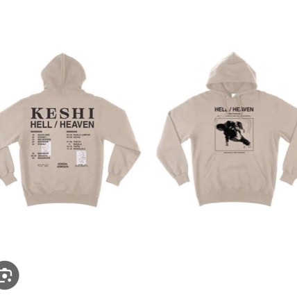 keshi hell/heaven asia merch, Women's Fashion, Tops, Longsleeves on ...