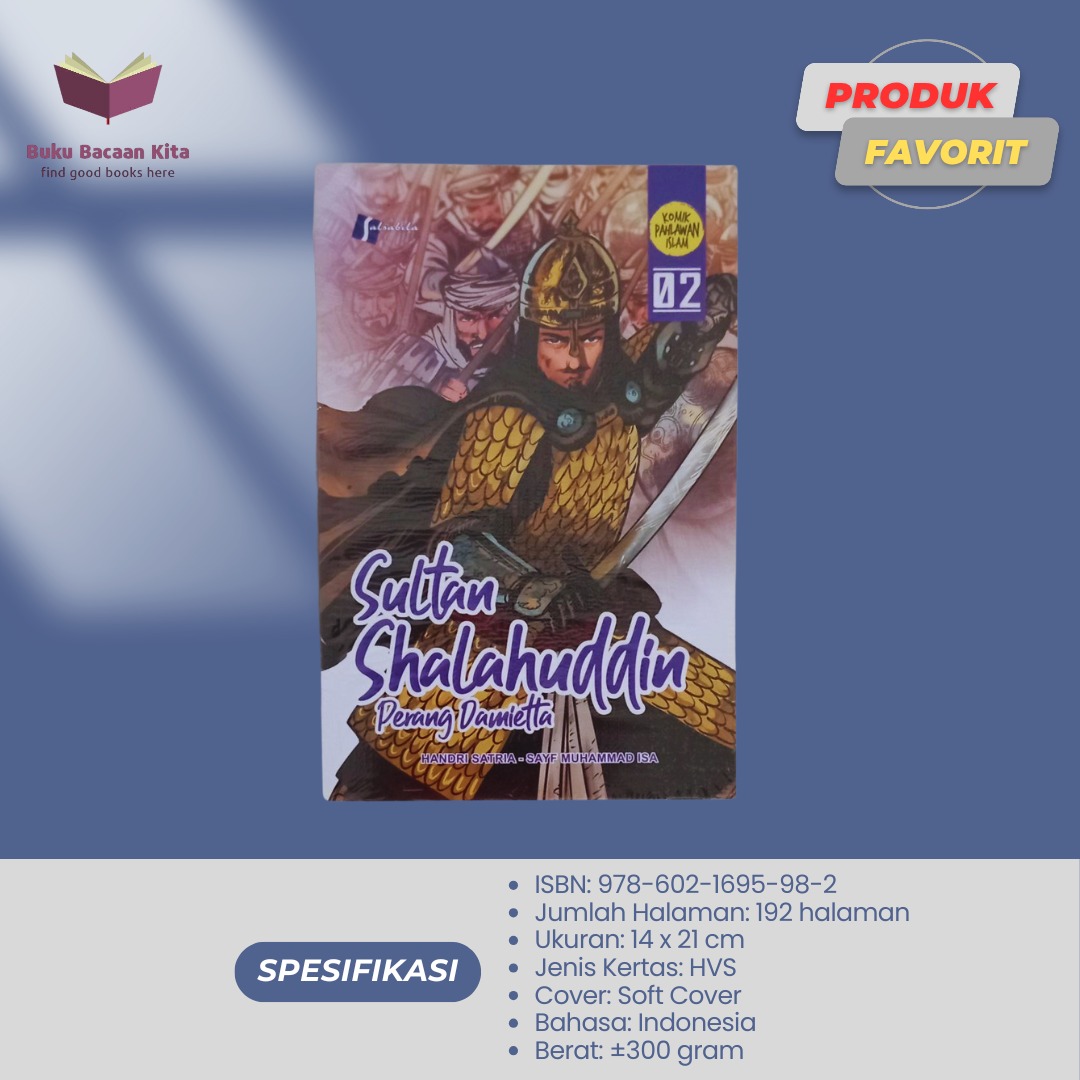 Komik Sultan Shalahuddin Al Ayyubi Seri 2 : Perang Damietta, Buku & Alat Tulis, Komik dan Manga ...
