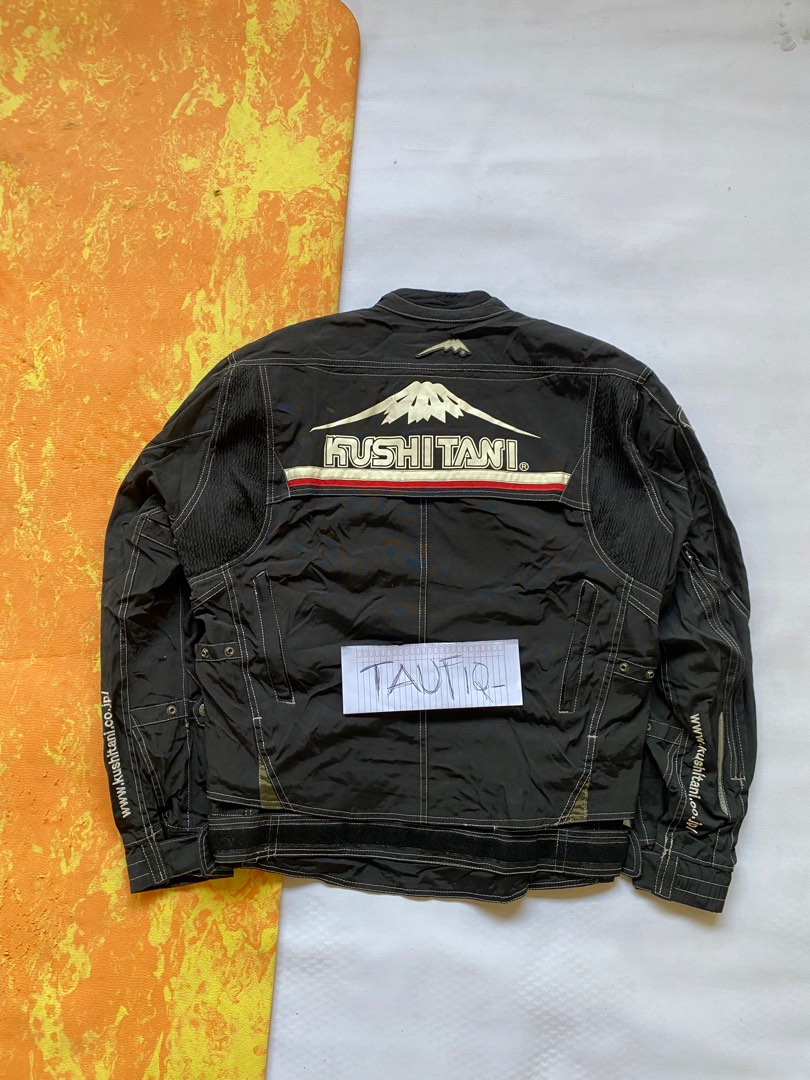 Kushitani Jacket motor fit Size XXL Yellow corn simpson racing sunmori touring jaket Riding ...