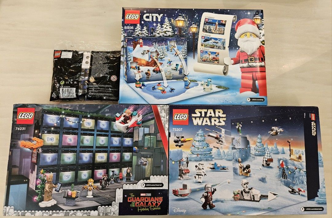 lego 75307 star wars mandalorian the child advent calendar,lego 76231 ...