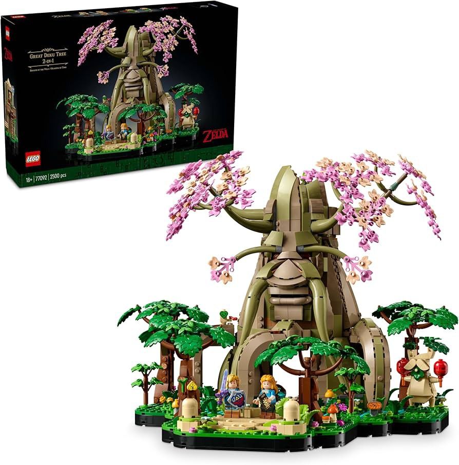 Lego 77092 The Legend of Zelda Great Deku Tree 2-in-1, Hobbies & Toys ...