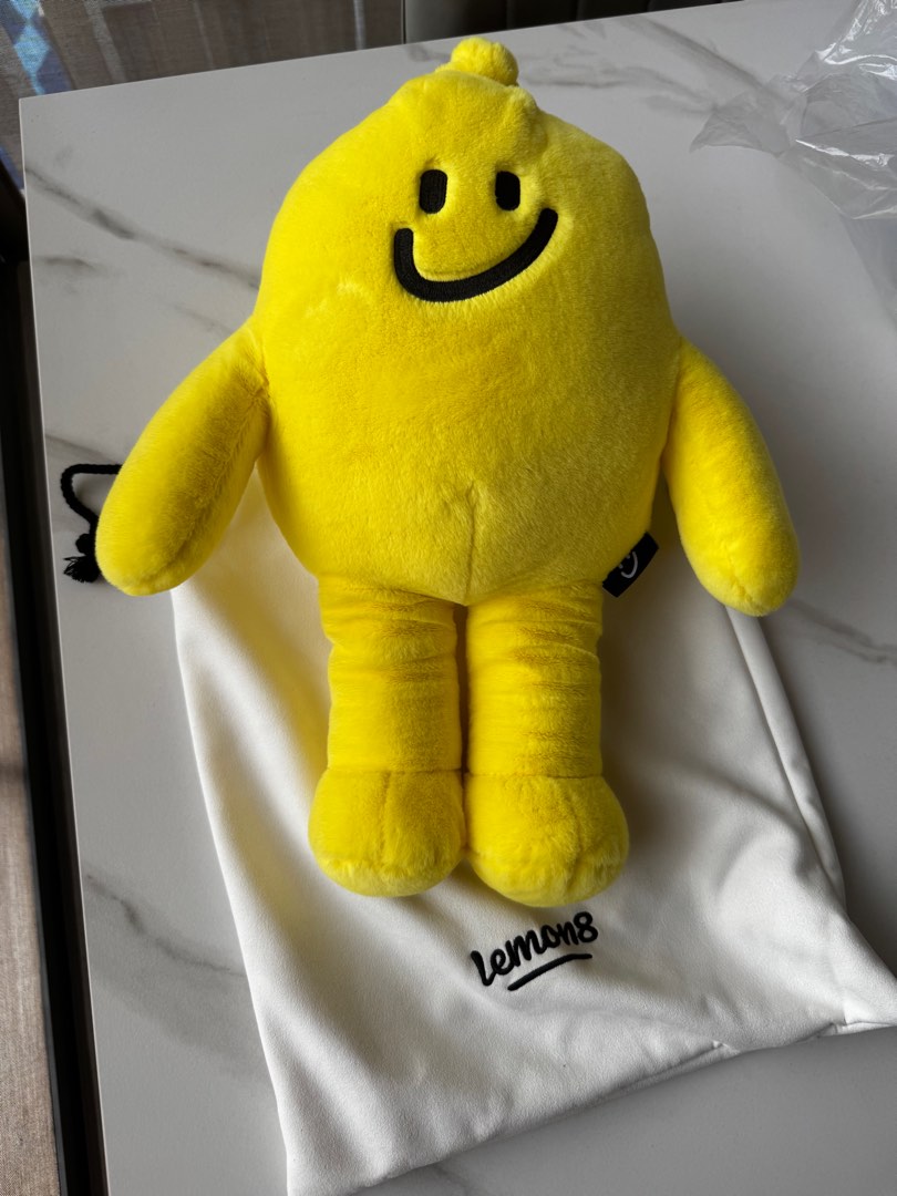 Lemon Soft Toy Plushie, Hobbies & Toys, Toys & Games on Carousell