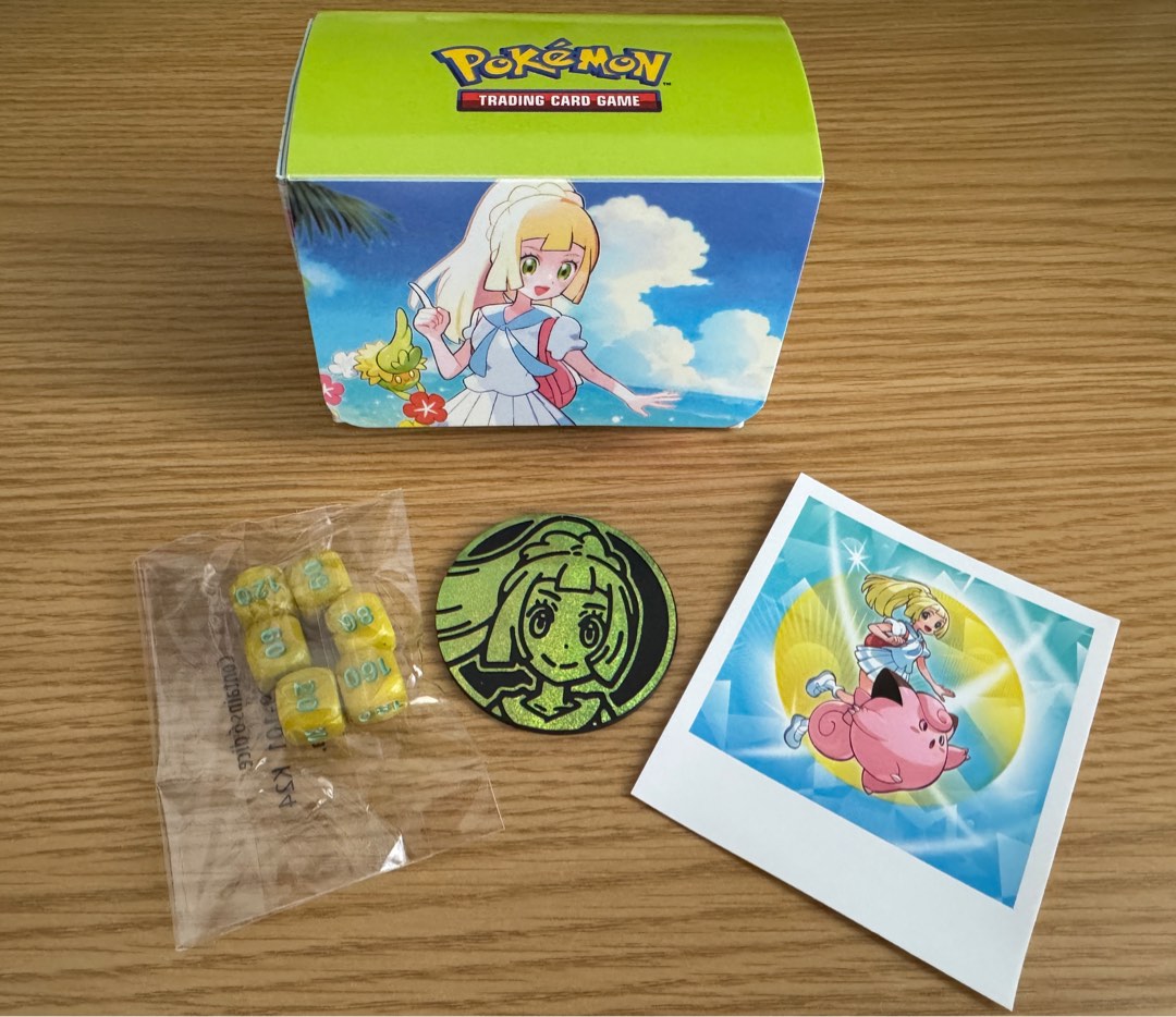 Lillie Premium Tournament Collection Pokemon Card Game TCG PTCG ...