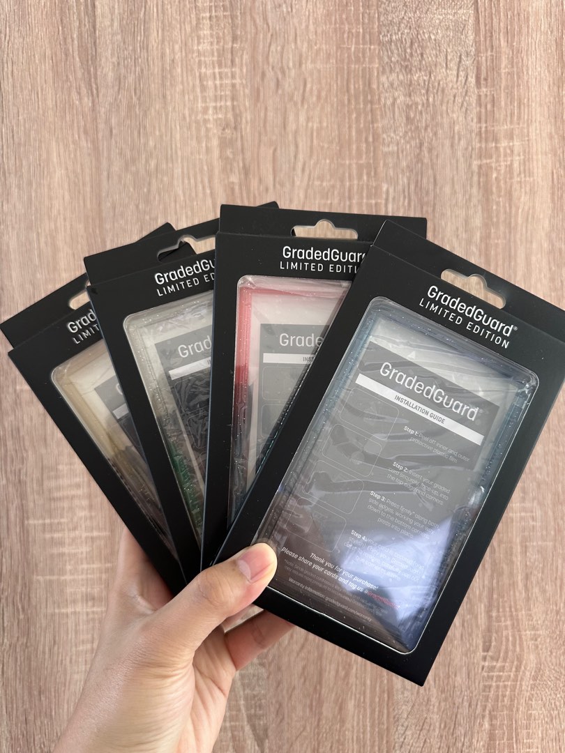 Limited Edition Graded Guards Set (Cotton Candy, Voltage, Melon & Abyss ...