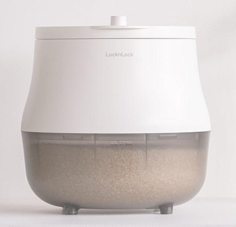 LocknLock Vacuum Rice Bucket Container, Furniture & Home Living ...