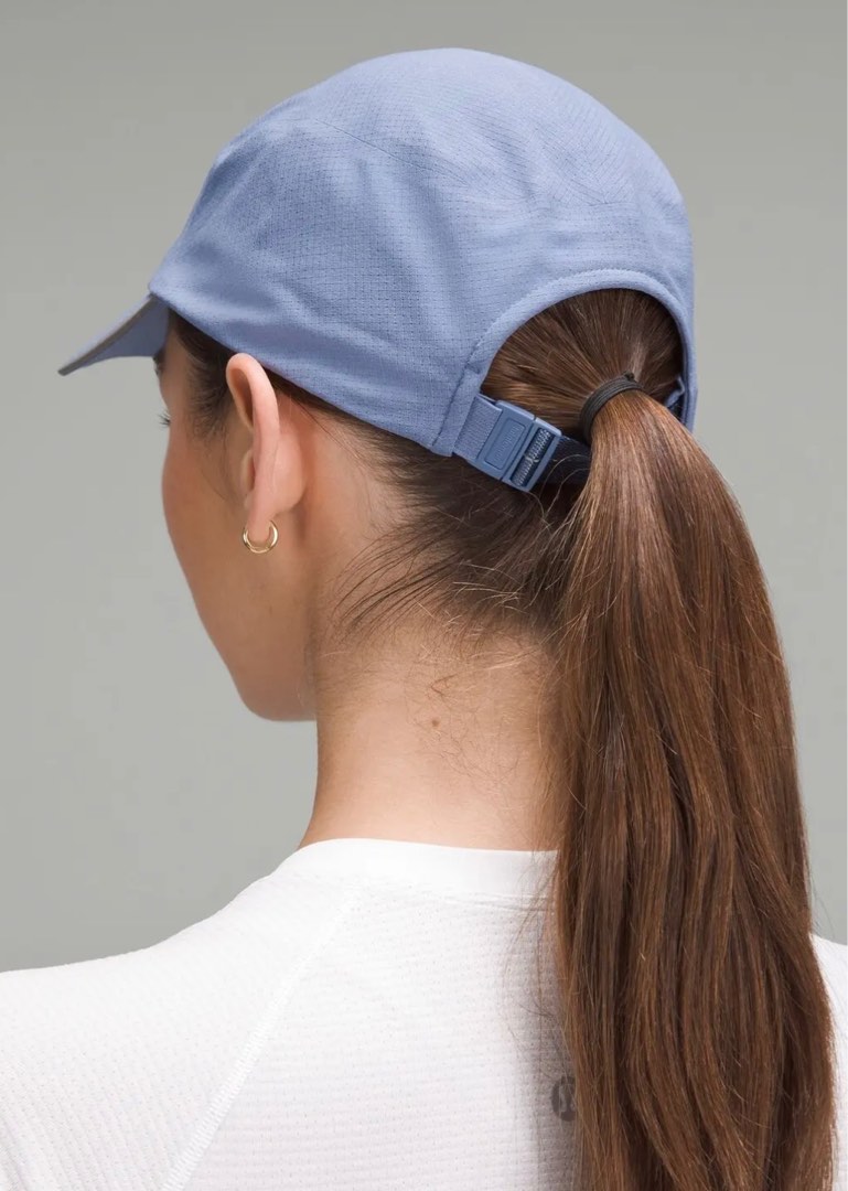 Lululemon Fast and Free Hat Wovenair (Oasis Blue) L/XL, Women's Fashion ...