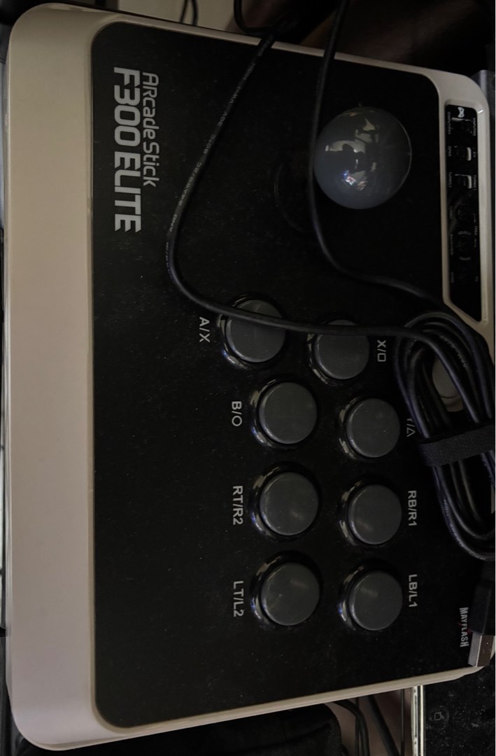 MayFlash F300 ELITE Arcade Stick with Sanwa Denshi Joystick and Buttons ...