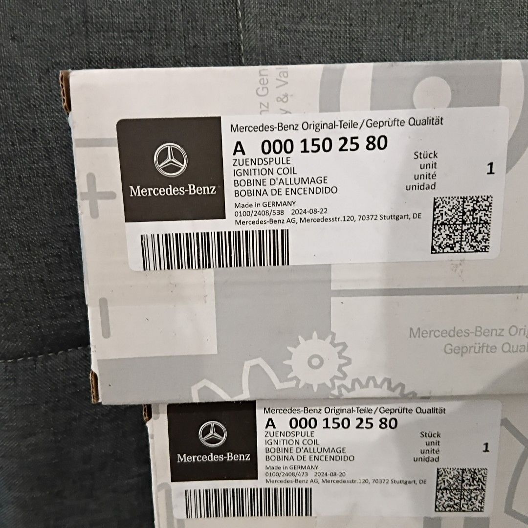 Original Mercedes Benz W204 M271 1.8 Turbo Ignition Coil., Auto ...