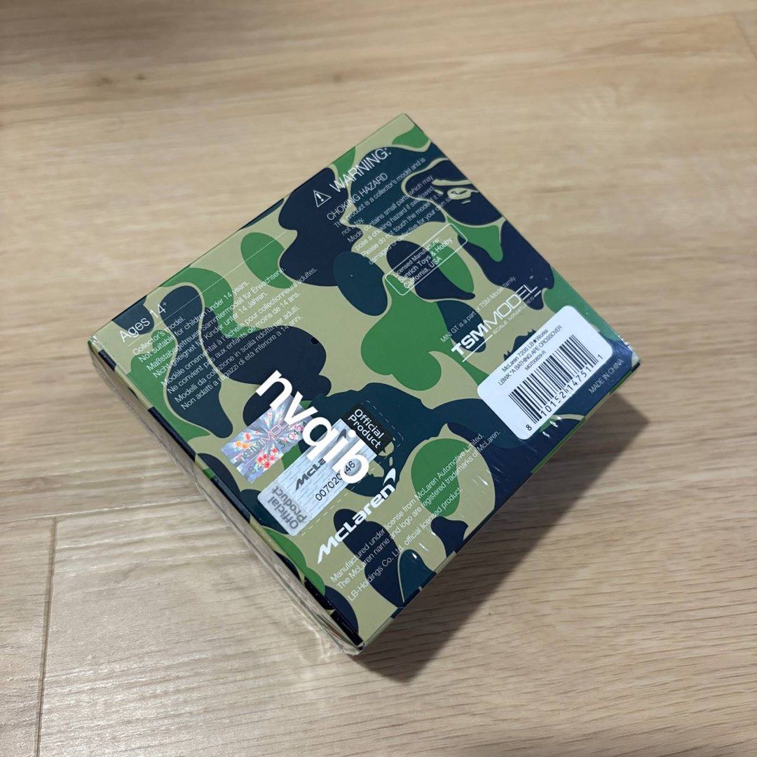 MINI GT Mclaren BAPE, Hobbies & Toys, Toys & Games on Carousell
