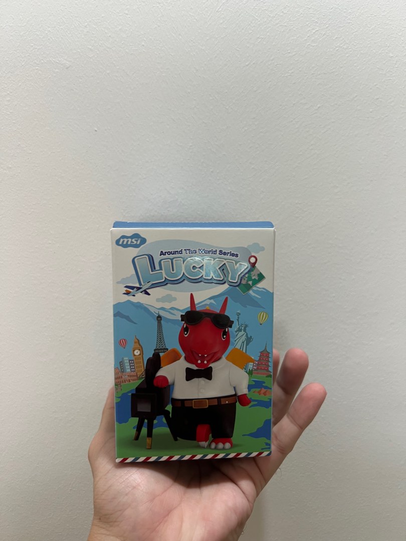 MSI Lucky Around The World Blindbox Limited Edition (Not Popmart ...