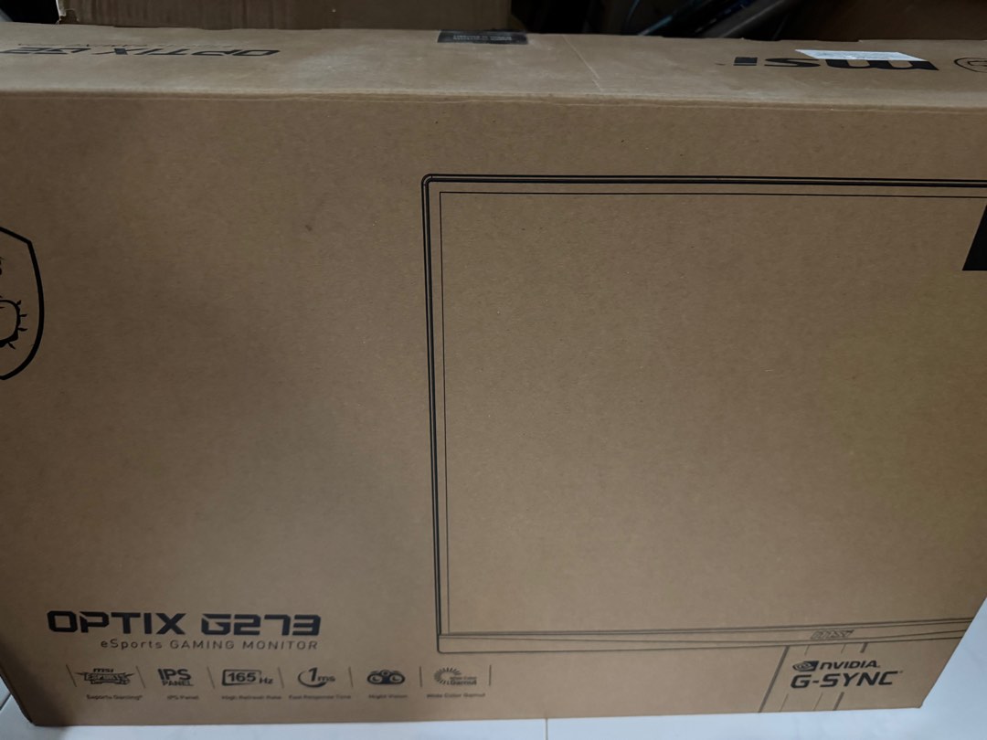 MSI Monitor - internal screen cracked, Computers & Tech, Desktops on ...