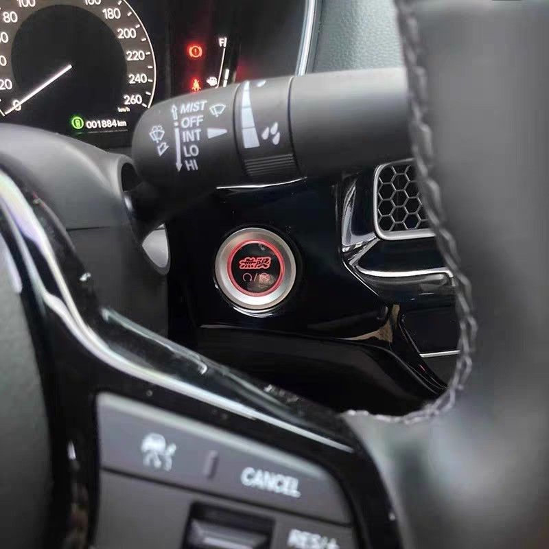 Mugen Push Start Button, Car Accessories, Accessories on Carousell