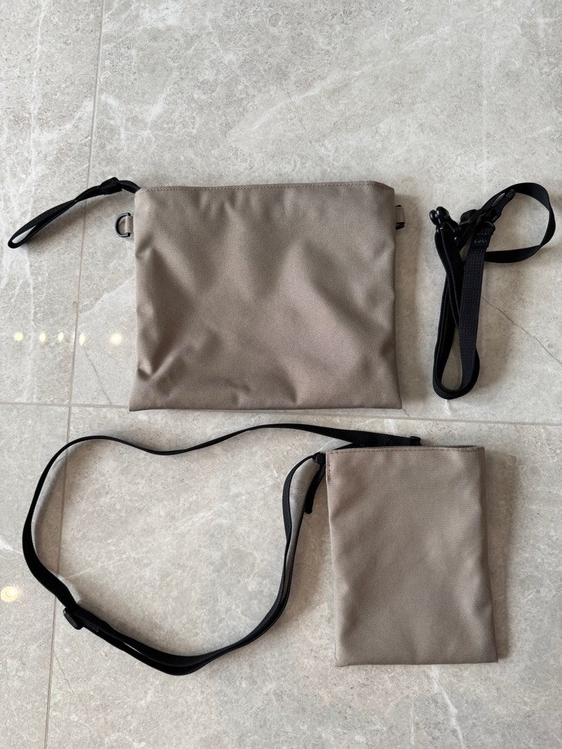 Muji sling bags small and medium (old version), Men's Fashion, Bags ...