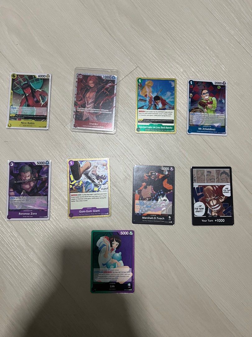One Piece English/Japanese Version Card !!!, Hobbies & Toys, Toys ...