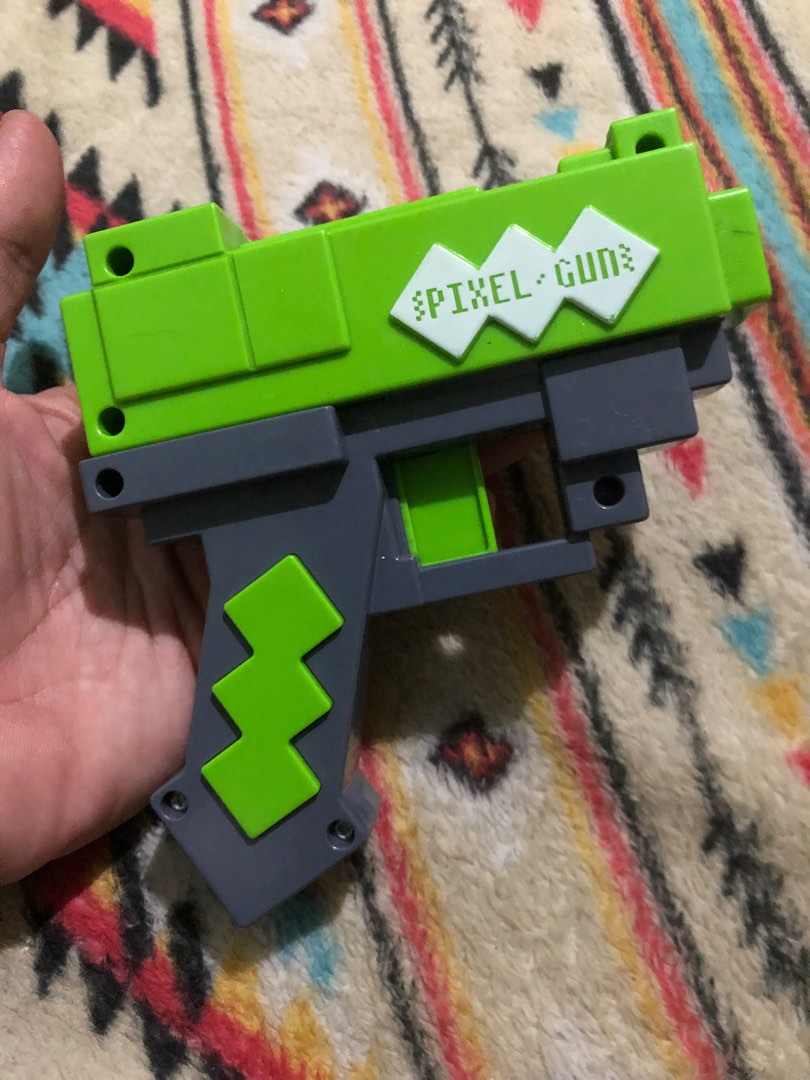 Pixel nerf blaster, Hobbies & Toys, Toys & Games on Carousell