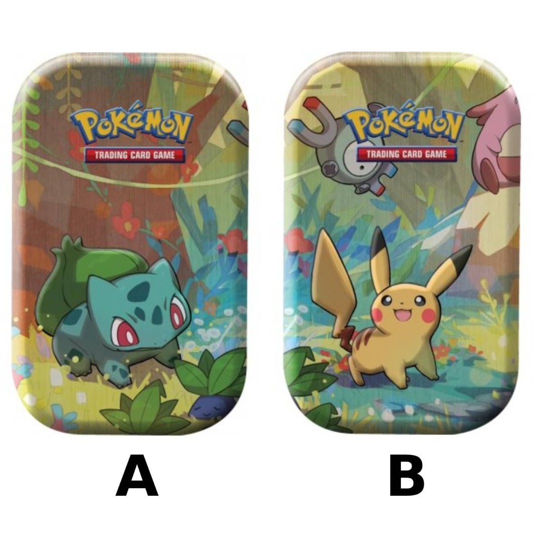 Pokemon TCG Kanto Friends Mini Tin Brand New, Hobbies & Toys, Toys ...