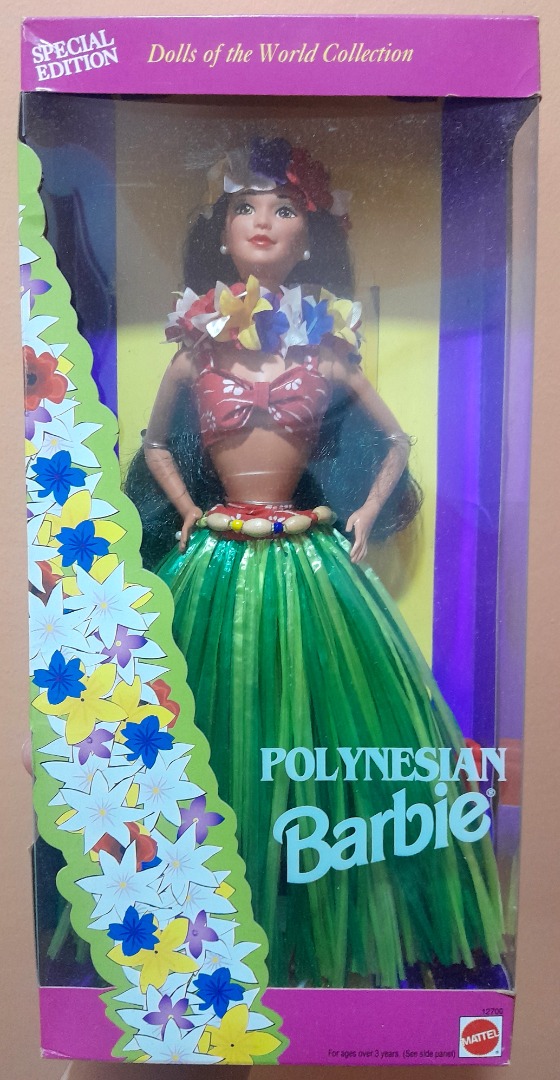 Polynesian Barbie- Dolls of the World collection 1994, Hobbies & Toys ...