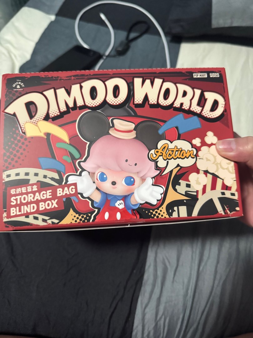 POP MART DIMOO WORD x DISNEY TOTE BAG, Hobbies & Toys, Toys & Games on ...