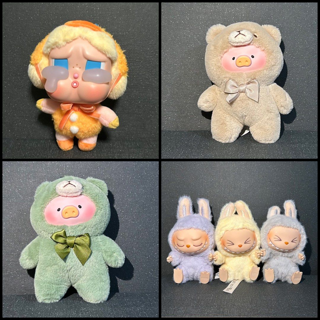 Popmart Crybaby Crying Again Series | Duck You | Vinyl Face Plush | No ...