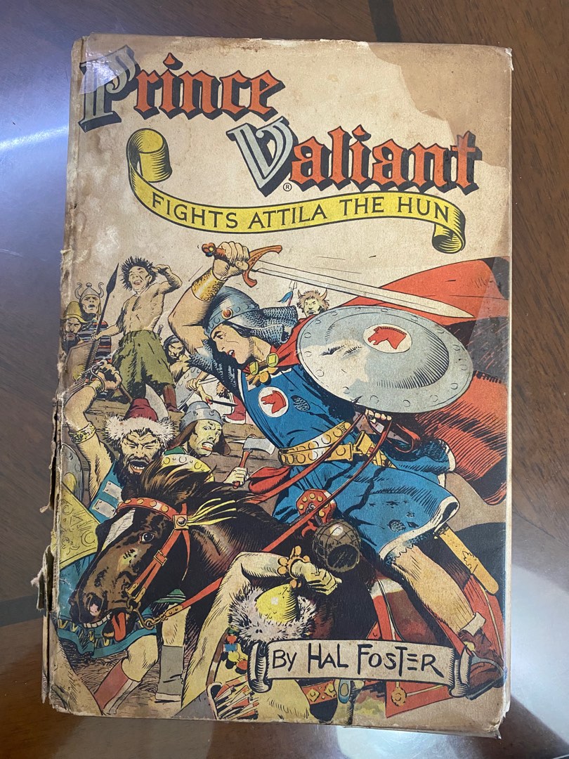 Prince Valiant Fights Attila the Hun Hal Foster - Vintage Comics ...
