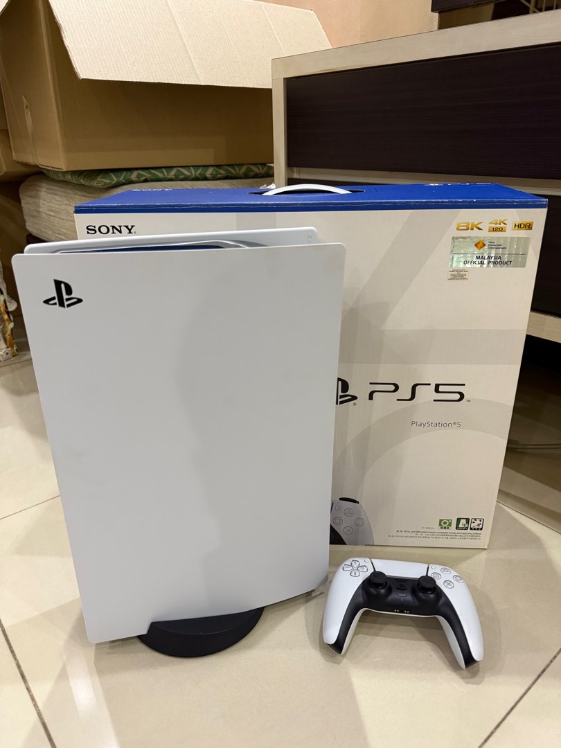 PS5 Fat Disc Version with Box, Video Gaming, Video Game Consoles ...