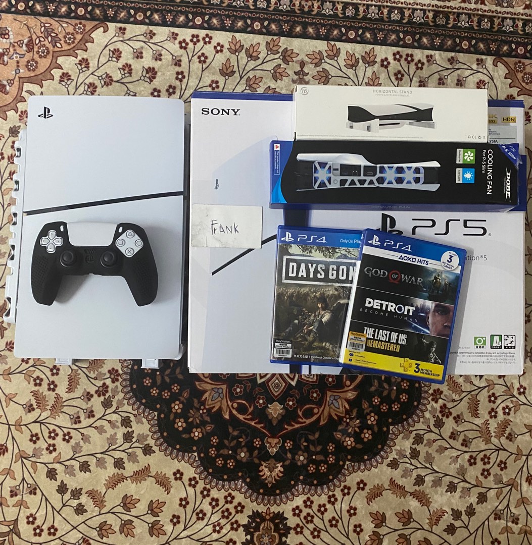 Ps5 slim disc 1tb, Video Gaming, Video Game Consoles, PlayStation on ...