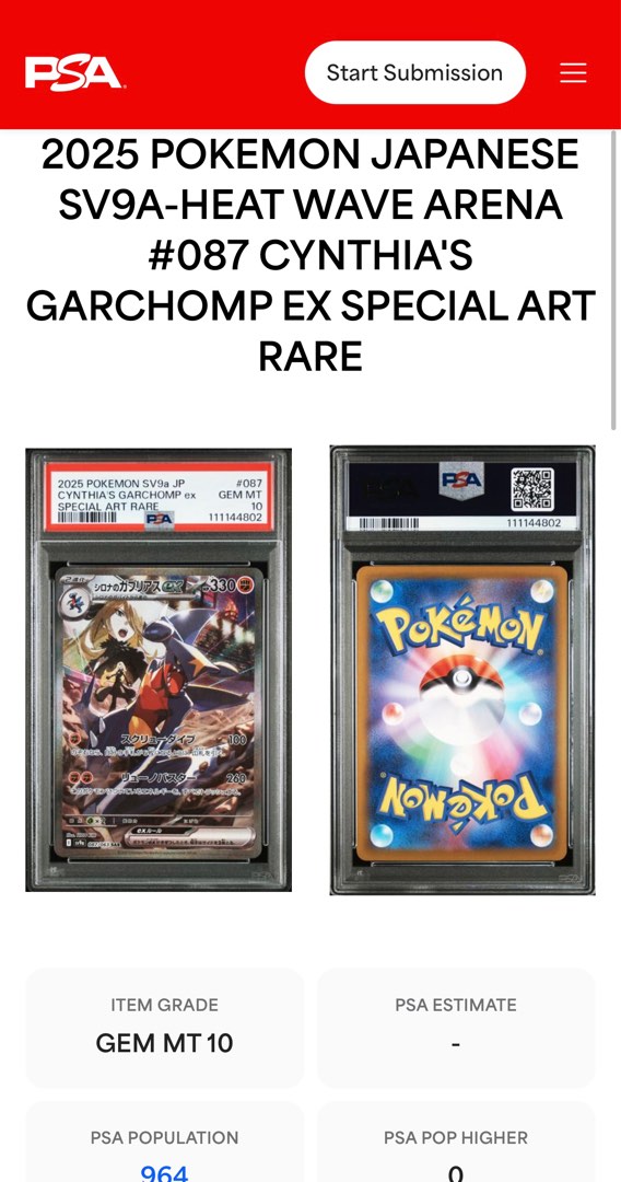 [PSA10] Heatwave Arena Hits, Hobbies & Toys, Toys & Games on Carousell