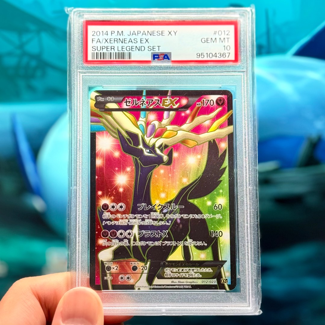 PSA10 XY XERBEAS SUPER LEGEND, Hobbies & Toys, Memorabilia & Collectibles, Vintage Collectibles ...