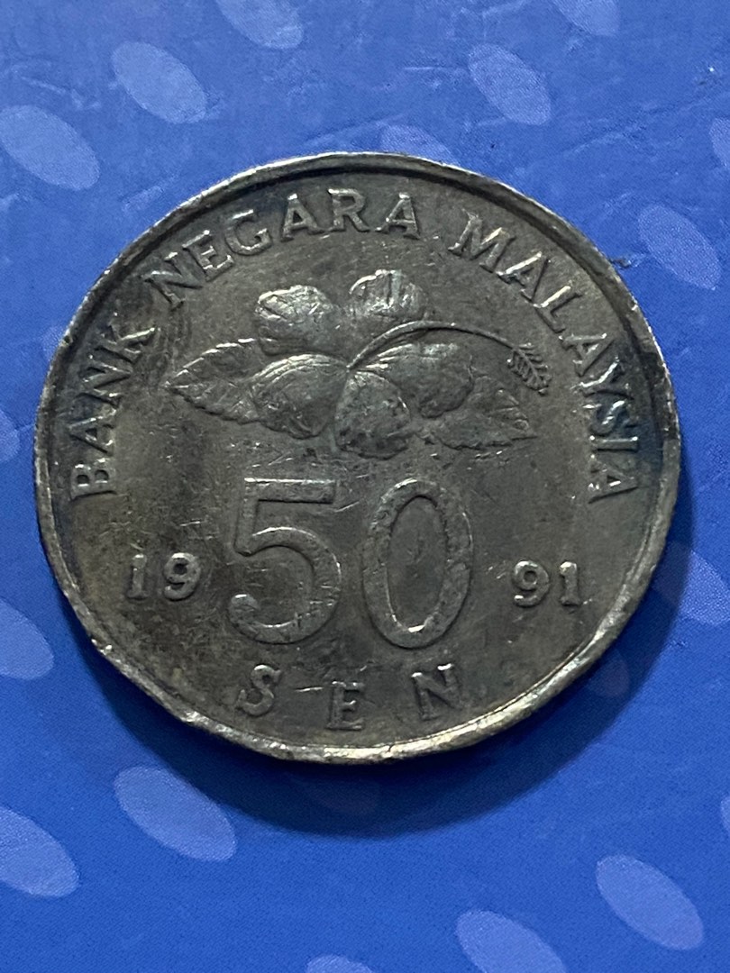 Rare conditions! Malaysia 50 cents coin, Hobbies & Toys, Memorabilia ...