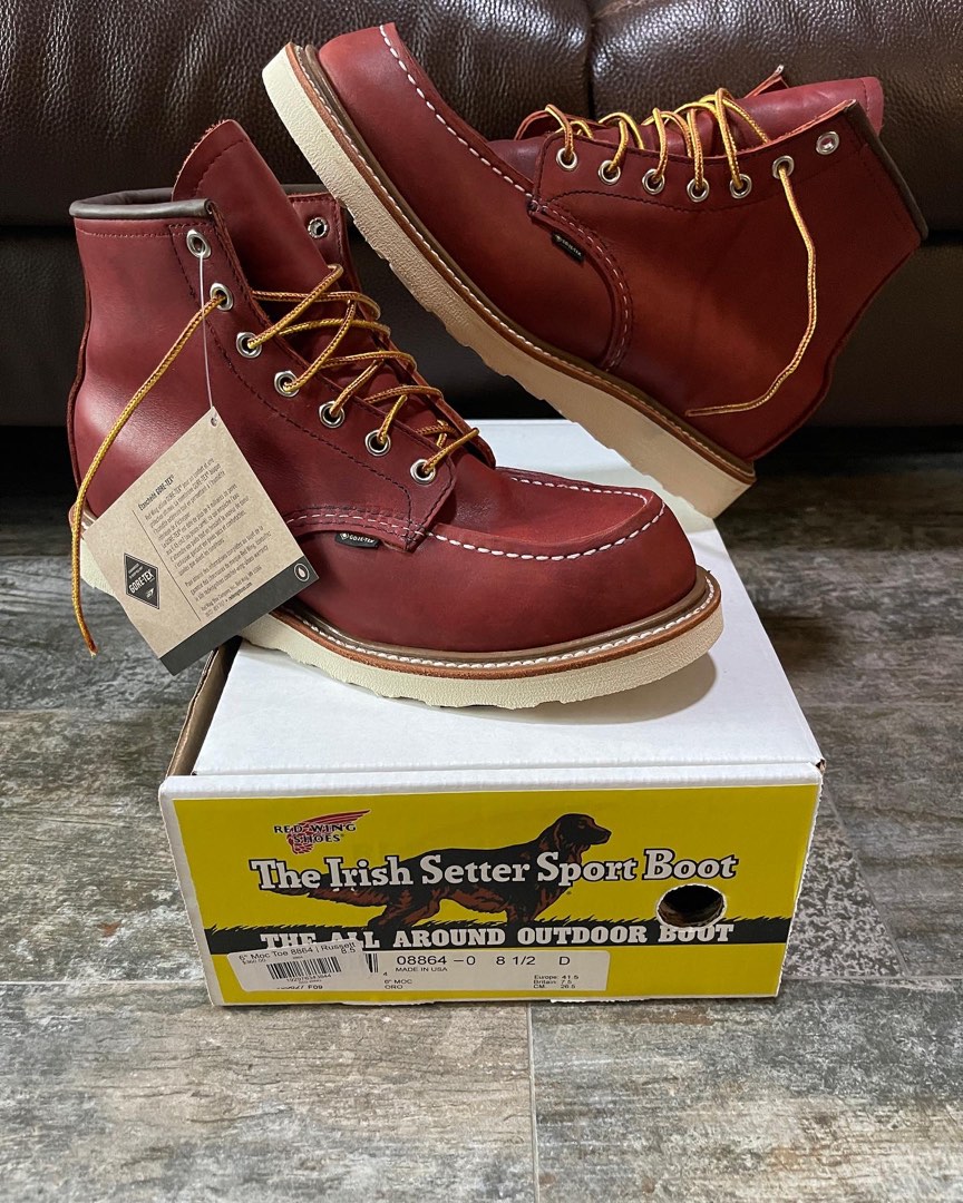 Red Wing 8864 limited edition Gore-Tex US 8.5D, 男裝, 鞋, 波鞋 - Carousell
