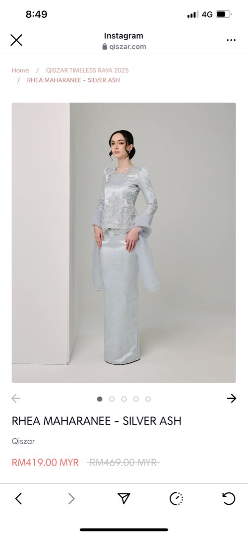 RHEA MAHARANEE QISZAR 2025, Women's Fashion, Dresses & Sets, Dresses on Carousell